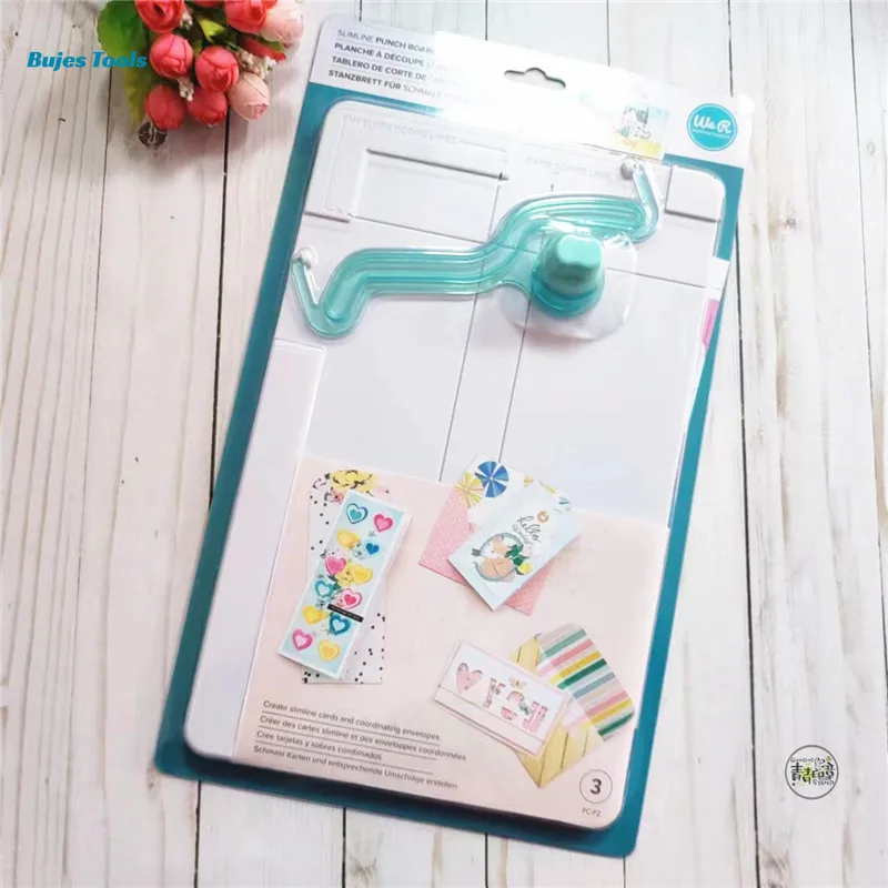 We R Memory Keepers Punch Board-Slimline Card, for Crafting Paper ...