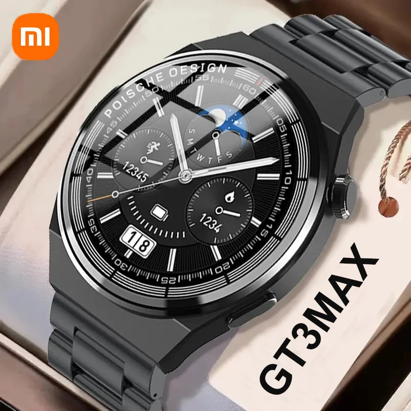 Xiaomi-GT3-Max-NFC-Smartwatch-Men-BT-Full-screen-Heart-Rate-Monitor ...
