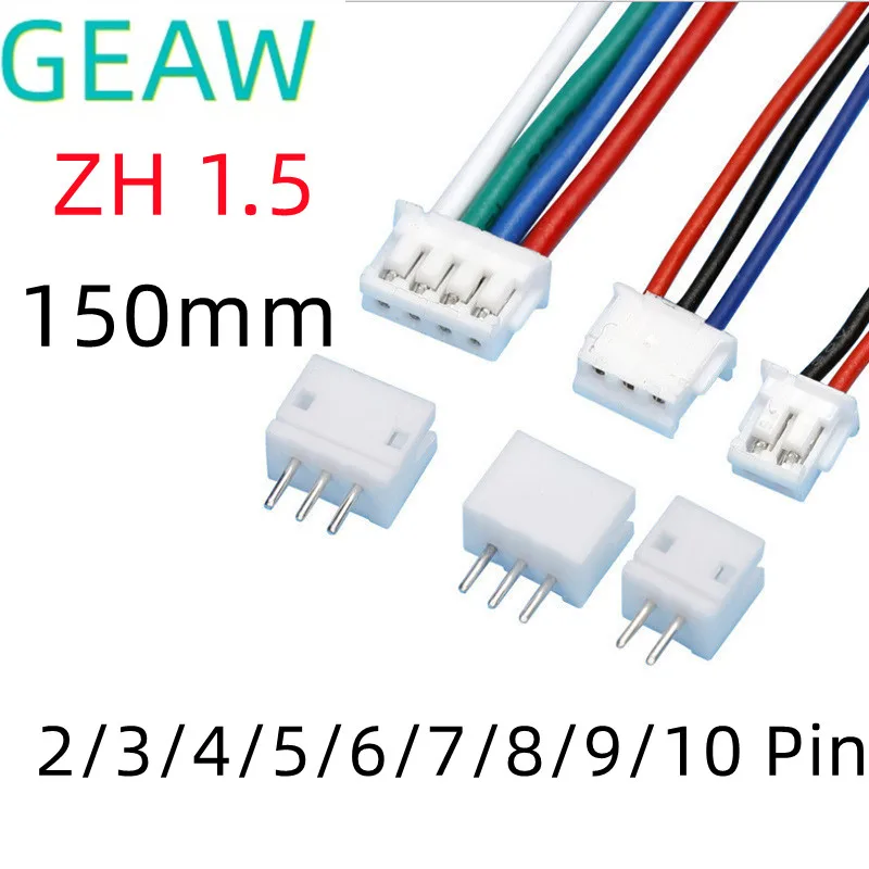 Mini-Micro-conector-JST-con-Cables-de-1-5mm-de-longitud-Cables-con-2-3 ...