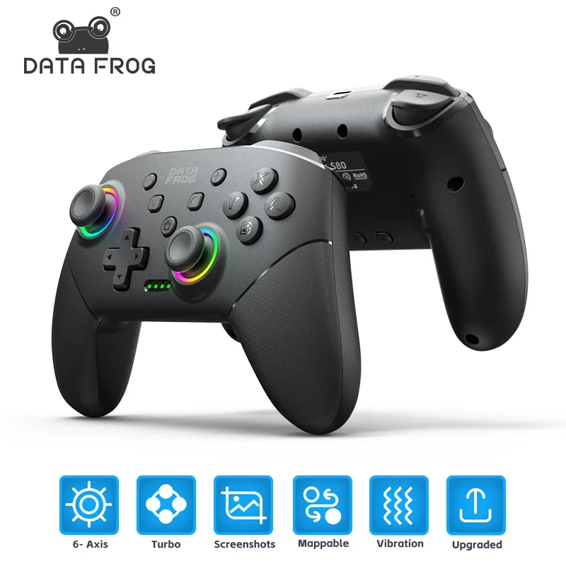DATA-FROG-Switch-Pro-Controllers-for-Switch-Switch-Lite-Wireless-Remote ...