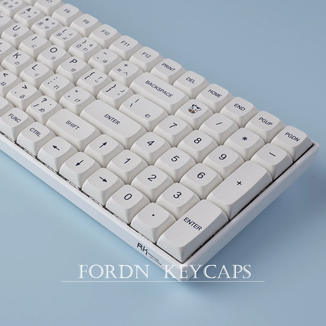 Milk Minimalist White Keycaps XDA Profile Keycaps For Cherry MX ...