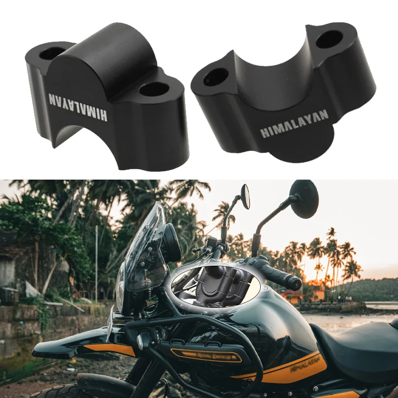 Nuevo-HIMALAYAN-450-manillar-de-motocicleta-Riser-montaje-manillar ...