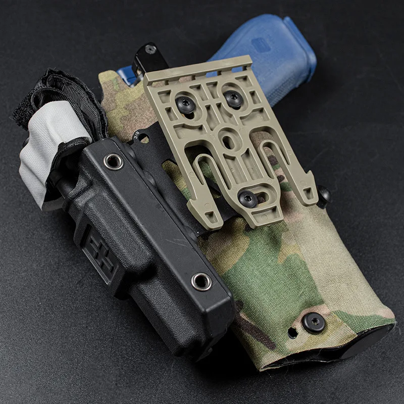 Wosport Tactical Quick Draw Sleeve Expansion Bracket Stainless Steel ...