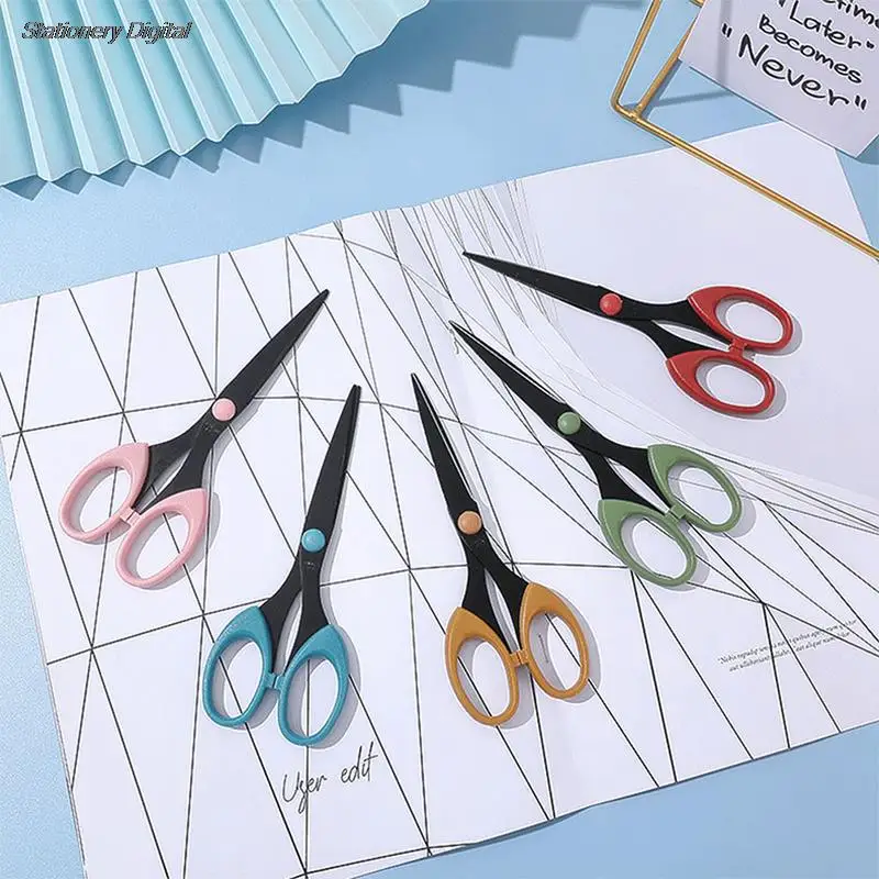Color-Scissor-Stainless-Steel-Blade-Safe-Design-Cutter-Craft-Art ...