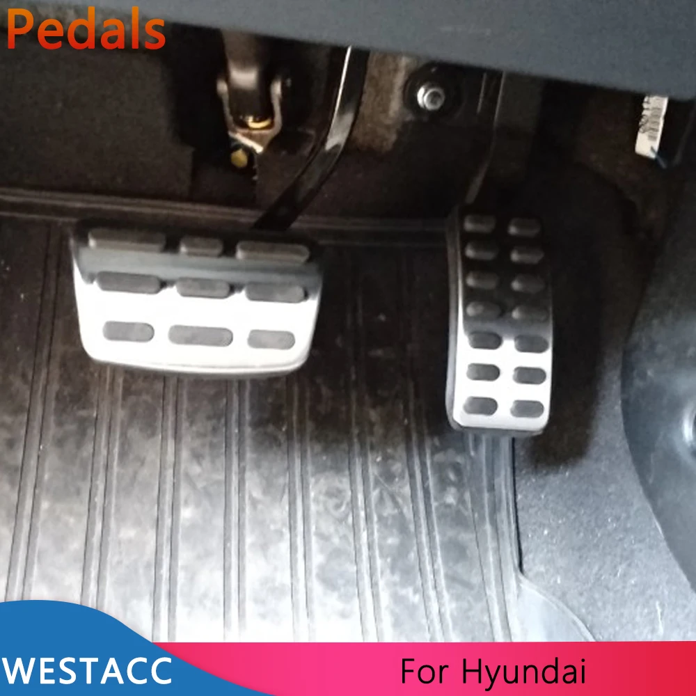 Stainless-Steel-Car-Pedals-Accelerator-Gas-Brake-Pedal-for-Hyundai-Ix25 ...