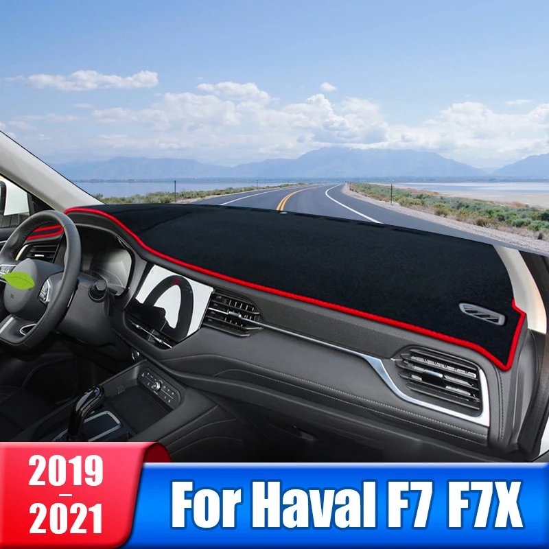 Car-Dashboard-Cover-For-Haval-F7-F7X-2019-2020-2021-Instrument-Desk-Sun ...