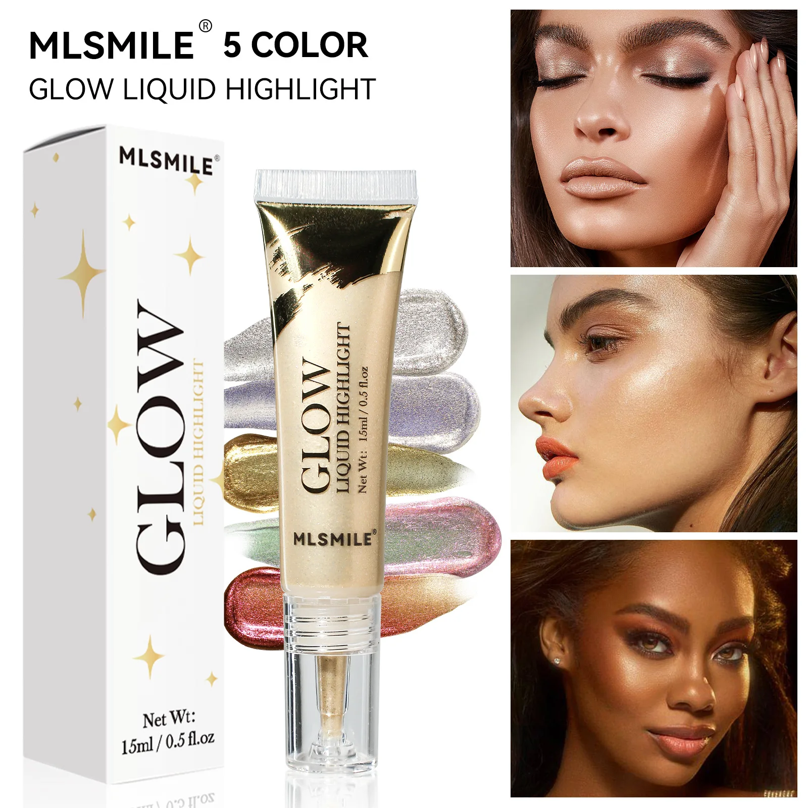 Liquid-Highlighter-Brighten-Cheekbone-Glow-Oil-For-Face-Body-Liquid ...