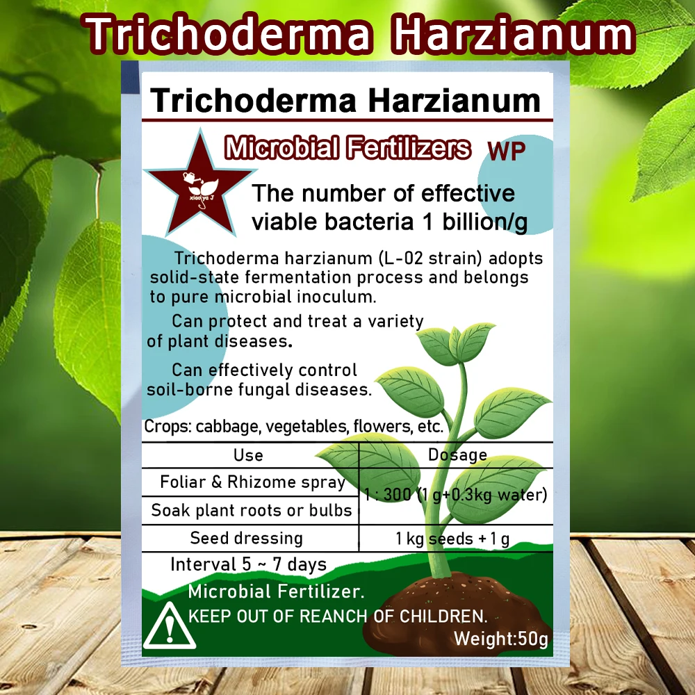 50g-Trichoderma-Harzianum-Microscopic-Soil-Fungi-Versatile ...