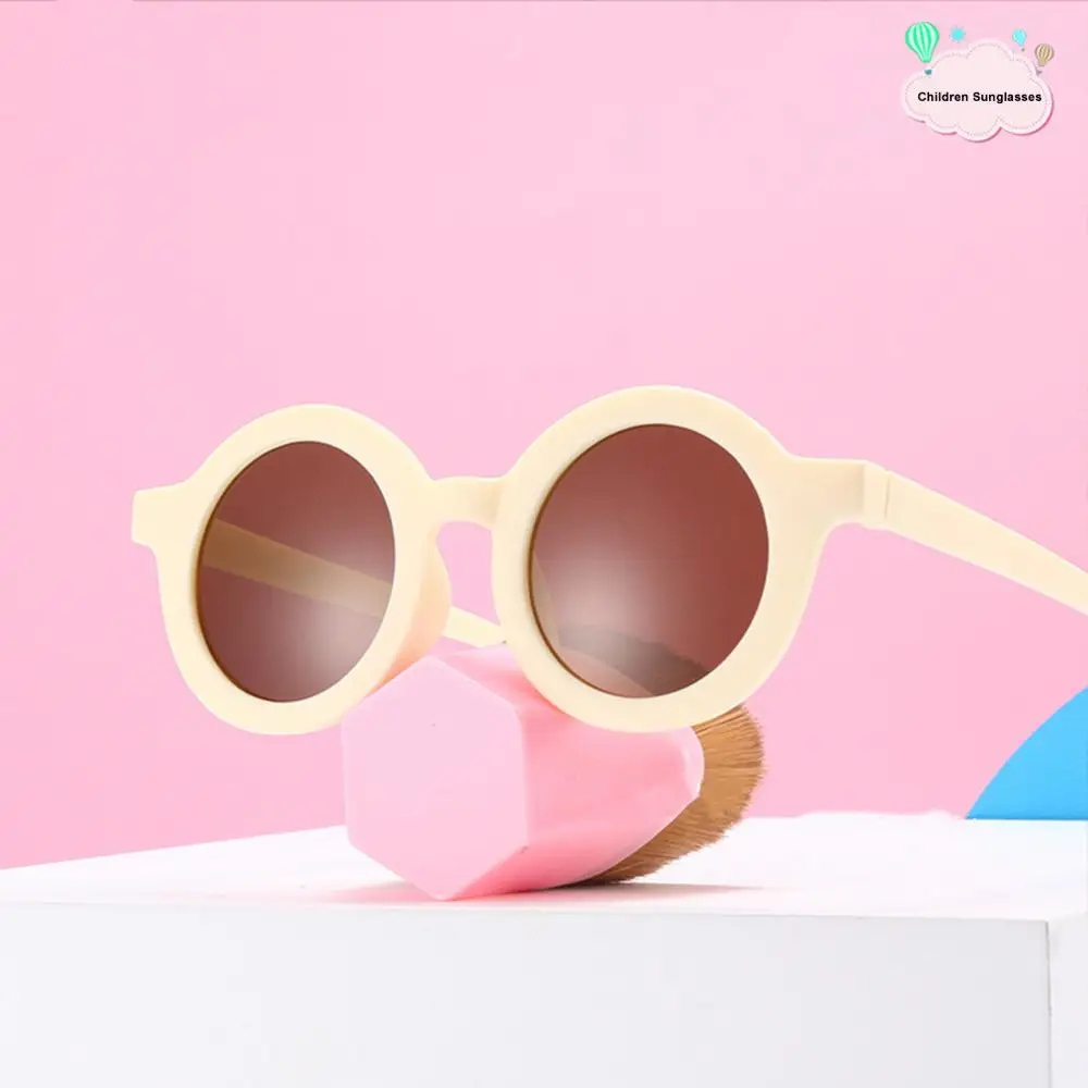 Goggles-Kids-Baby-Fashion-Retro-Cute-Shades-Student-Boys-Round-Frame ...