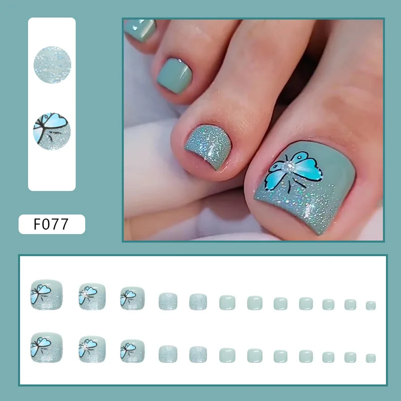 Toe Nail Designs With Bows