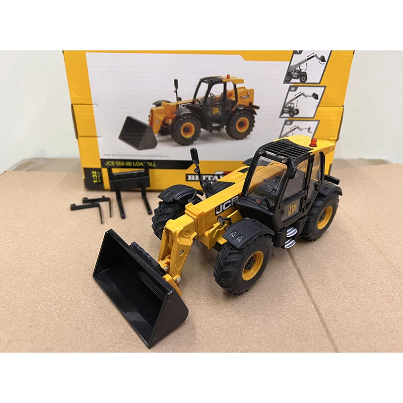 BRITAINS Diecast Alloy 1:32 Scale JCB 550-80 LOADALL Telescopic Arm ...