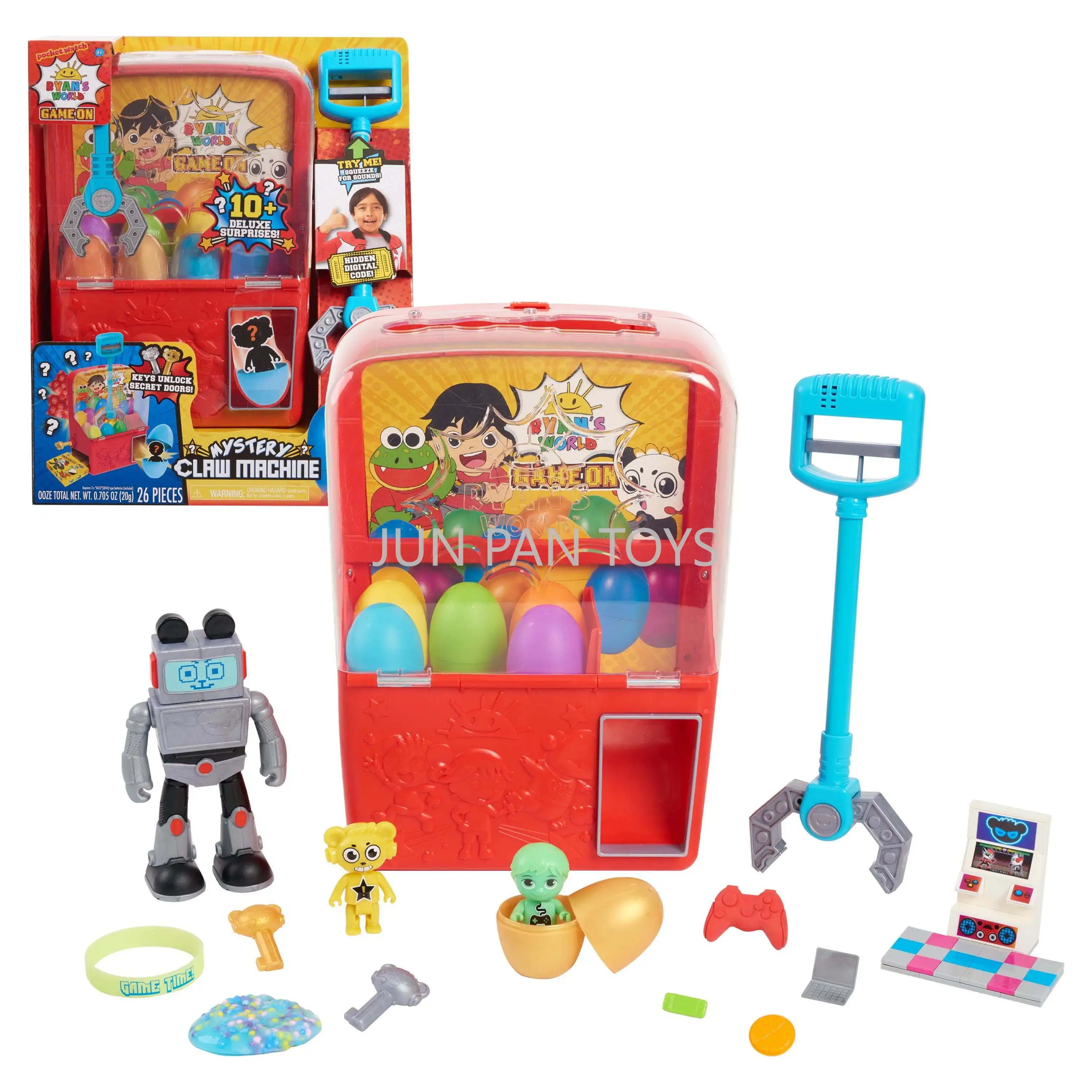Original-Ryan-s-World-Mystery-Claw-Machine-Playset-Figures-Kids-Toys ...
