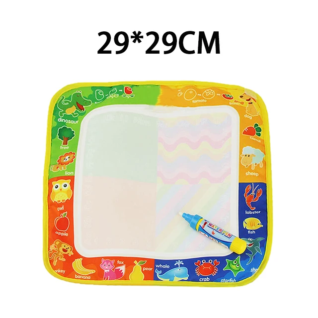 Coolplay Magic Water Drawing Mat Coloring Doodle Mat with Magic Pens ...