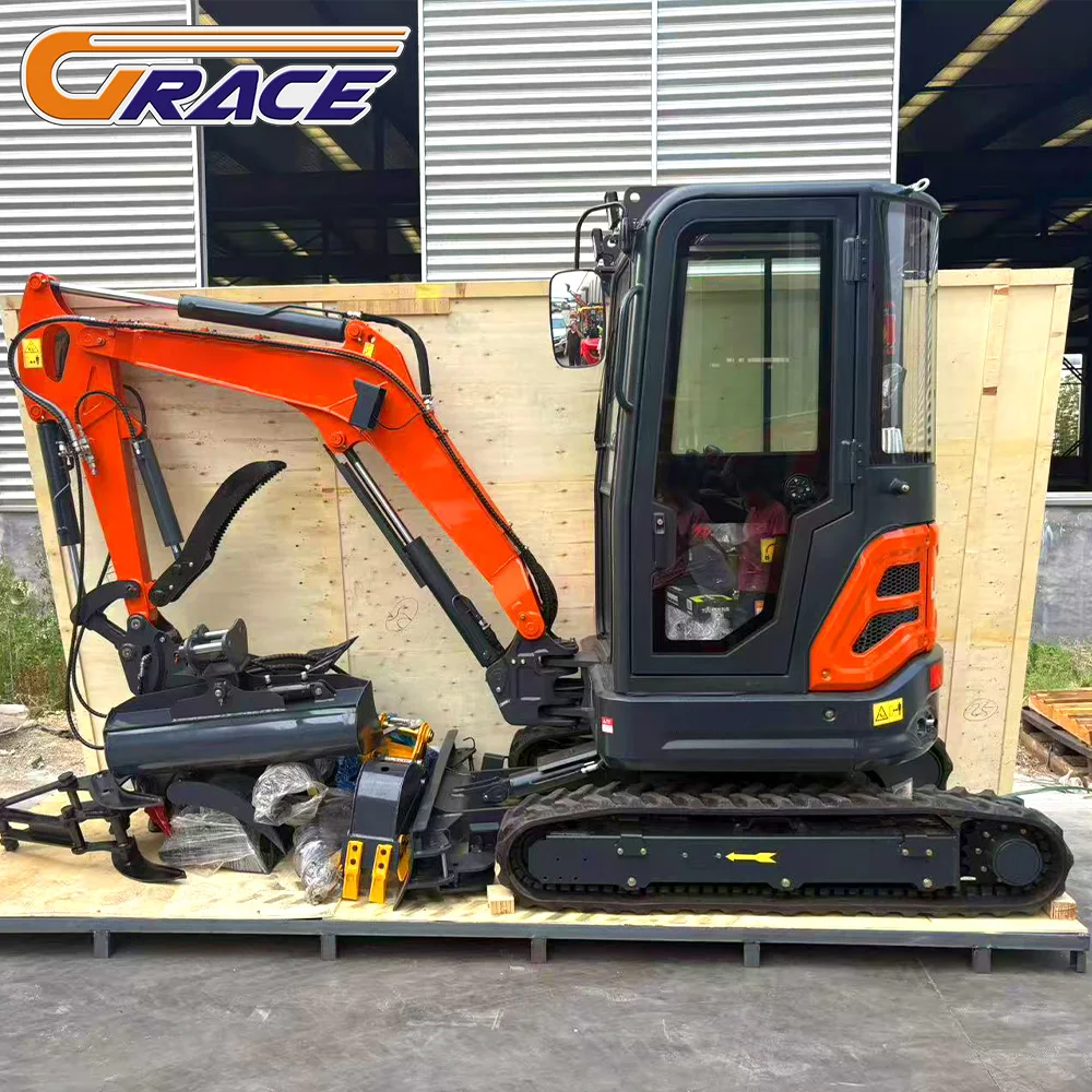 2025 Mini Excavator 1200kg Customized EPA China factory Crawler ...