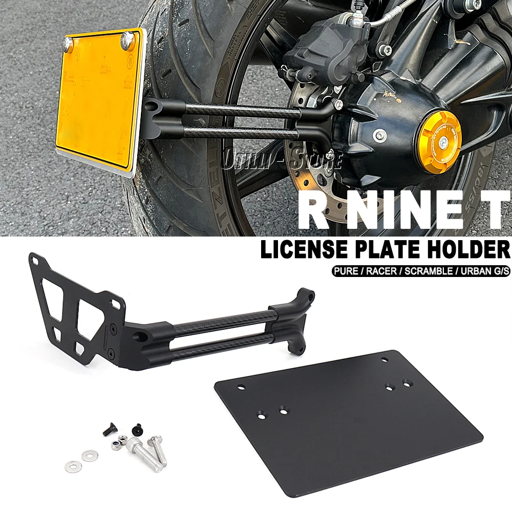 New-Motorcycle-Side-Mounted-License-Plate-Bracket-For-BMW-r9t-R-NINET ...