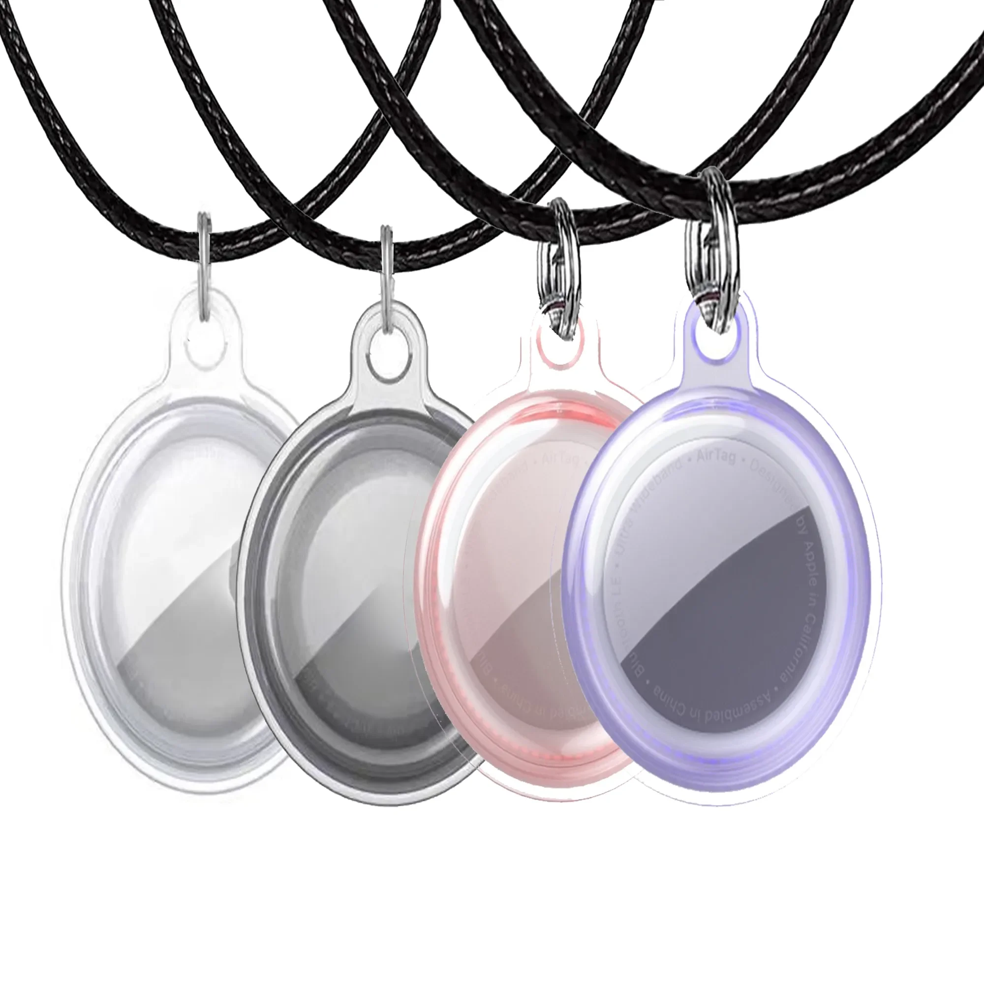 Airtag Necklace for Air Tag Eye-catching Effect Adjustable Handmade ...