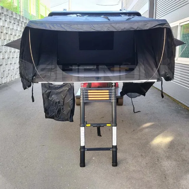 Hard Shell Aluminium Roof Top Tent 4 Person – Outdoor Gear & Equipment ...