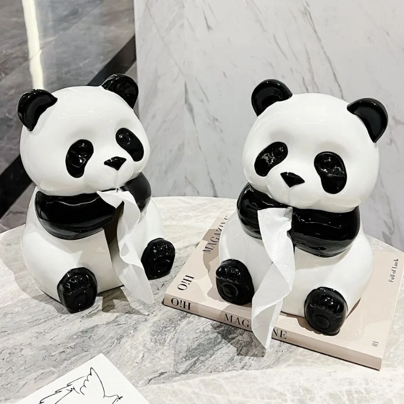 Panda-Tissue-Box-Living-Room-Ceramic-Home-Decoration-Creative-Cartoon ...