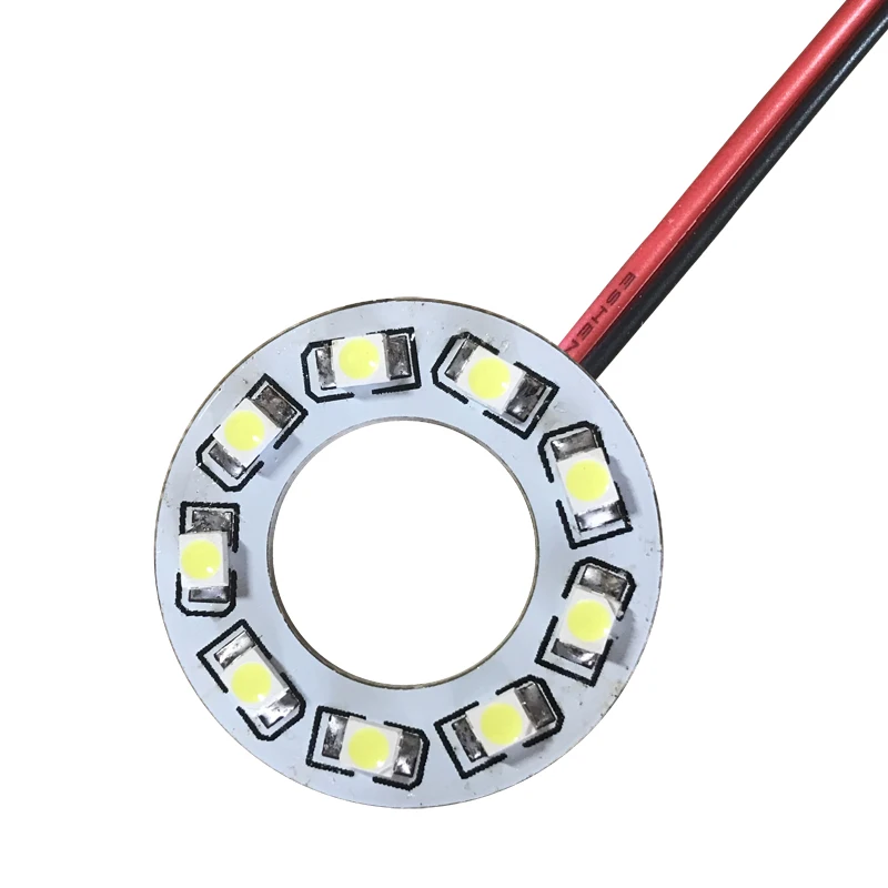 1PCS x Car Led Headlight 30mm 3528 9 SMD Angel Eyes Halo Ring Light ...