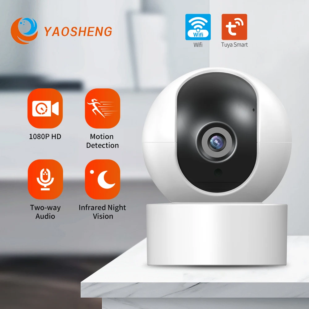 YS 3MP IP Camera Tuya Smart Mini WiFi Indoor Wireless Security Home ...