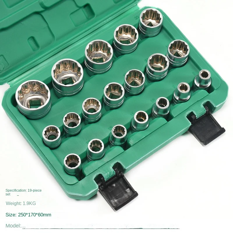 12-Point-Socket-Wrench-Set-Lock-Socket-Torx-Hex-Torx-Splined-Bit-Socket ...