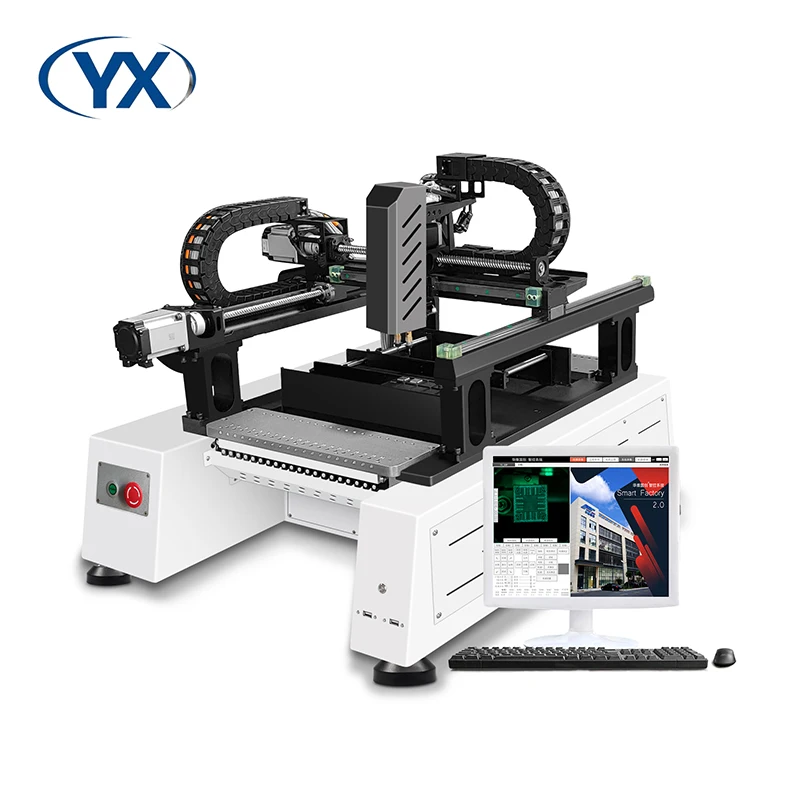 New SMT Machine 2024 SMT220 Desktop Pcb Pick And Place Machine 2 Head ...