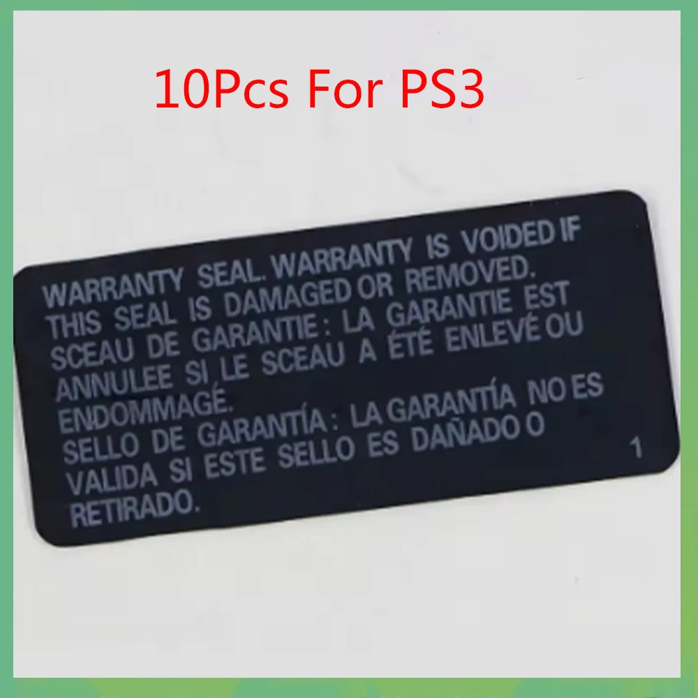 10Pcs For PS3 Label Seals sticker For Sony Playstation 3 Controller ...