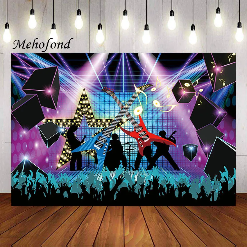 Retro Rock And Roll Background