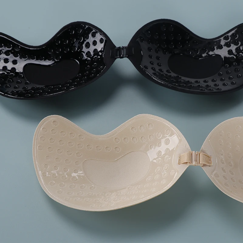Mango-Invisible-Push-Up-Bra-Reusable-Silicone-Strapless-Chest-Stickers ...