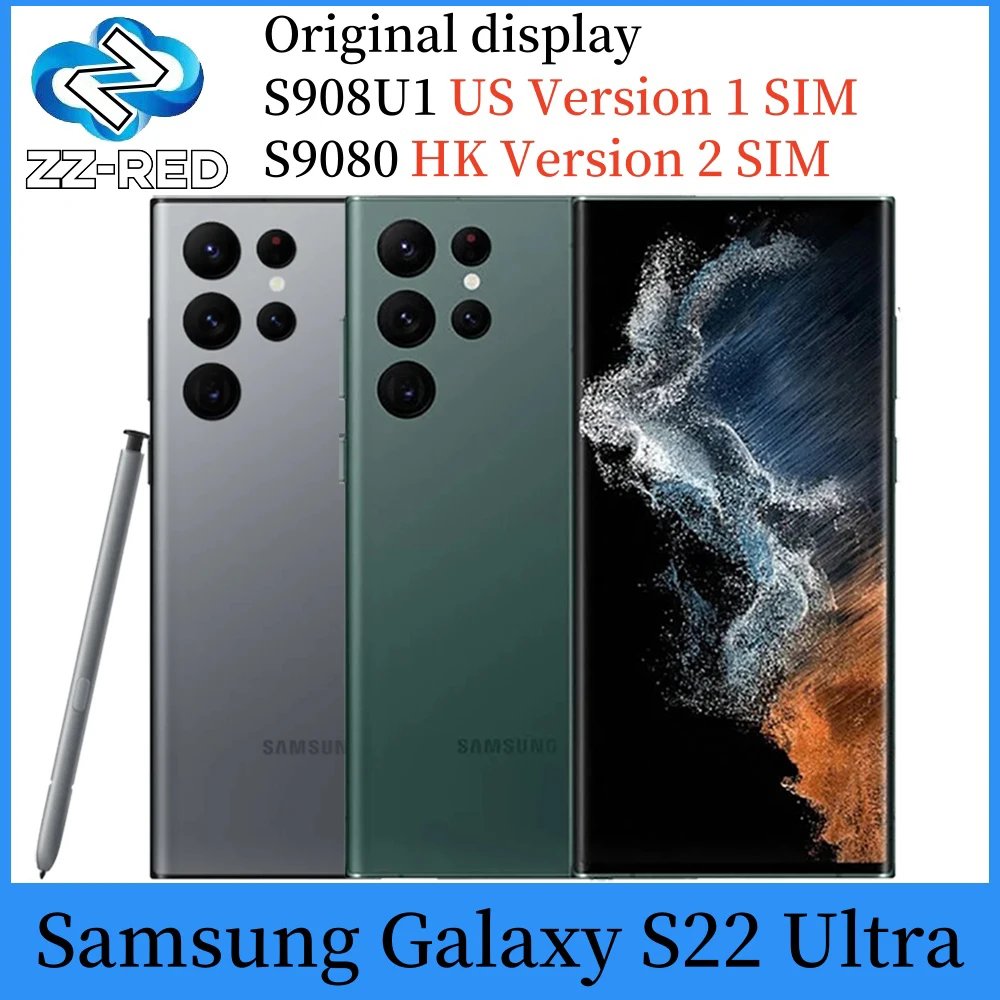 Samsung-Galaxy-S22-Ultra-5G-Smartphone-S9080-S908U1-6-8-RAM-12GB-ROM ...