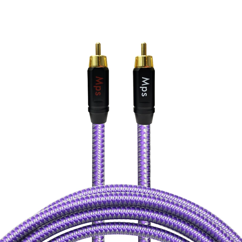 Hifi Audio Cable Mps | Mps Rca Audio Cable | Mps Cable Silver | Mps Audio Plug - Hifi Mps ...