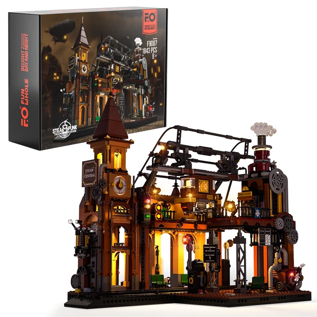 Steampunk School Building