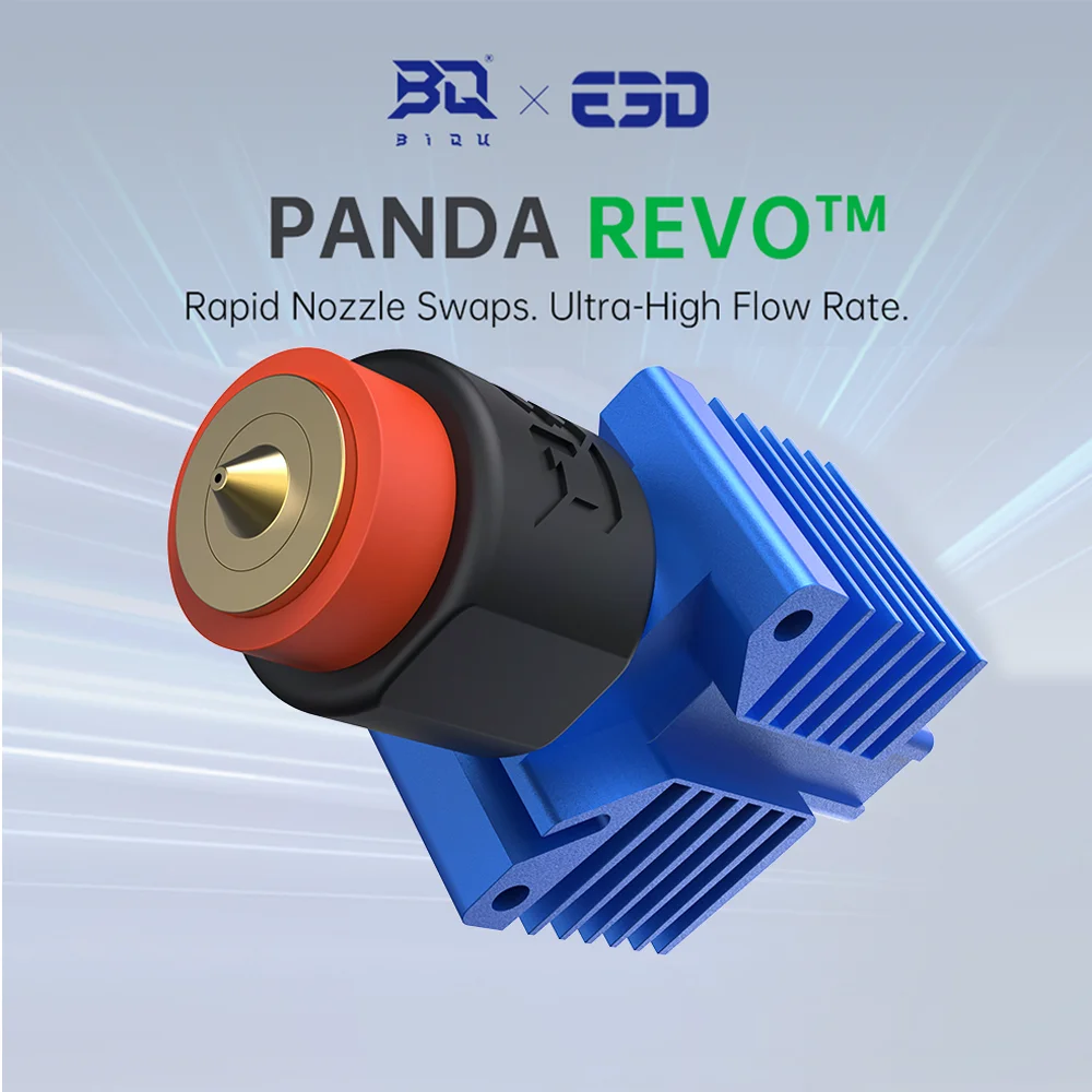 Bigtreetech panda revo hotend e3d latão bocal de alto fluxo 60w ...