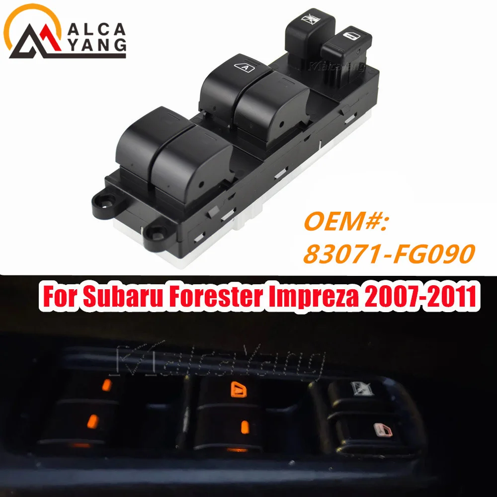 High Quality 83071-FG090 83071FG090 Power window switch For Subaru ...