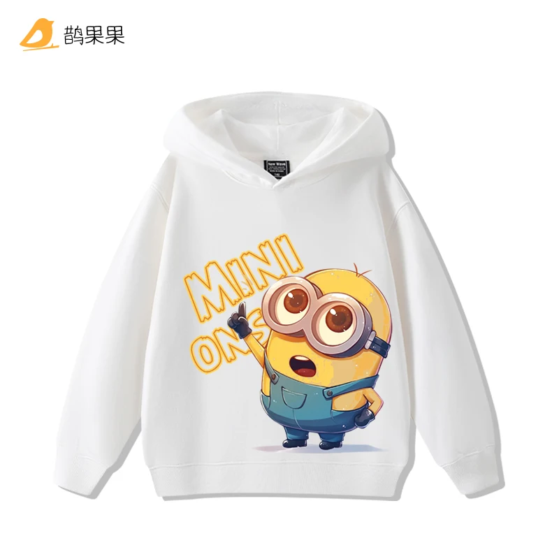 Minions FunHoodie – Kinder Kapuzenpullover für Jungen und Mädchen ...