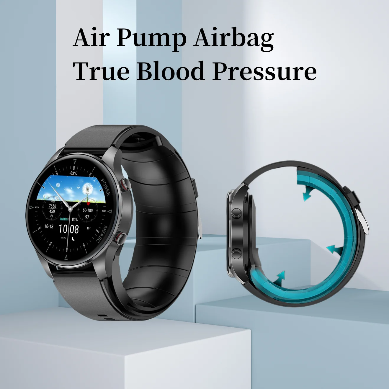 Elderly-Health-Air-Pump-Airbag-Smart-Watch-True-Blood-Pressure-Heart ...