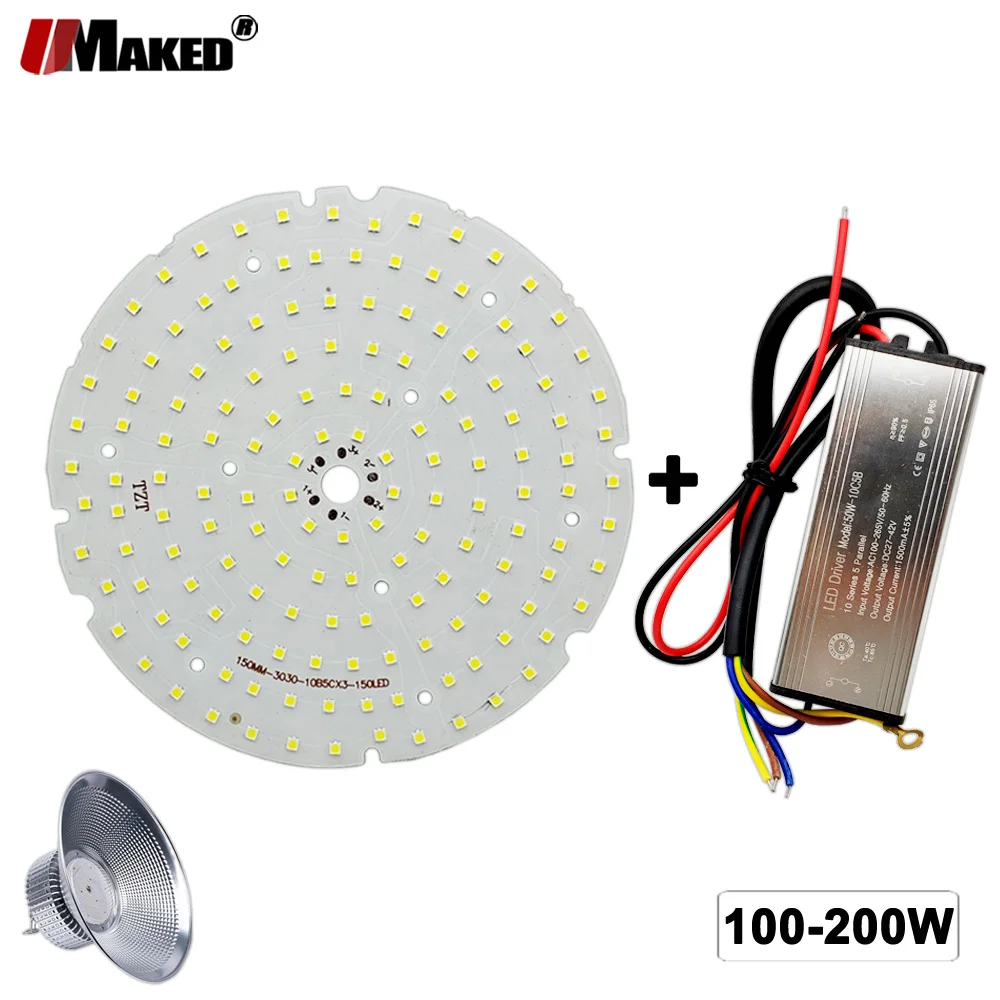 1-Juego-de-placa-de-luz-LED-de-110V-220V-controlador-100W-150W-200W ...