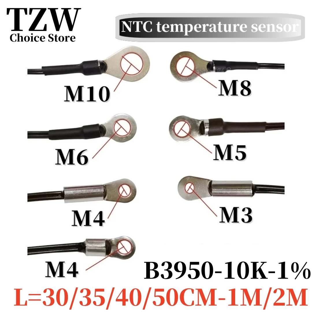 TZW-NTC-temperature-sensor-temperature-measurement-thermistor-10K-B3950 ...