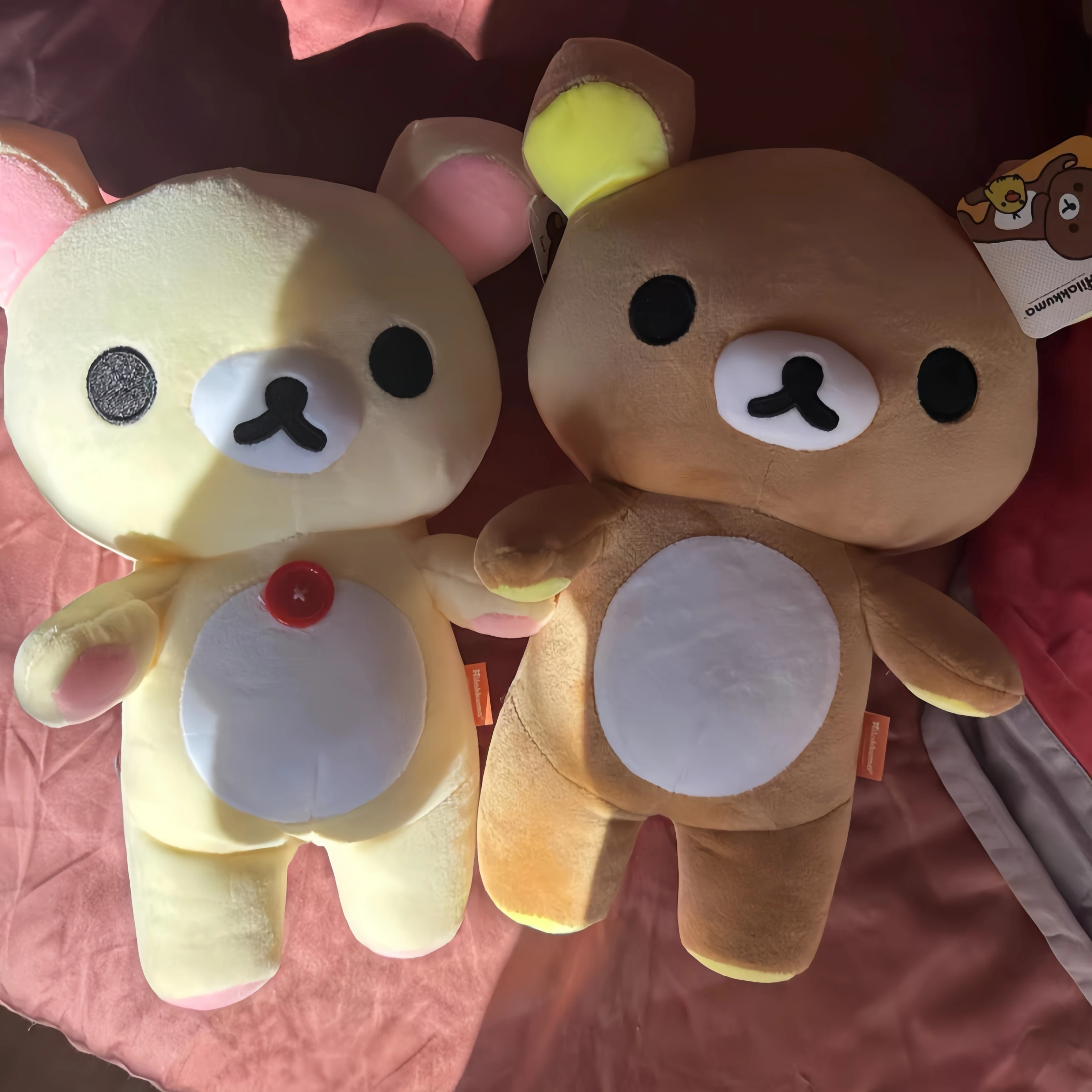 Adorable White Rilakkuma Plush Toys Teddy Bear Soft Animal Sofa Pillows ...