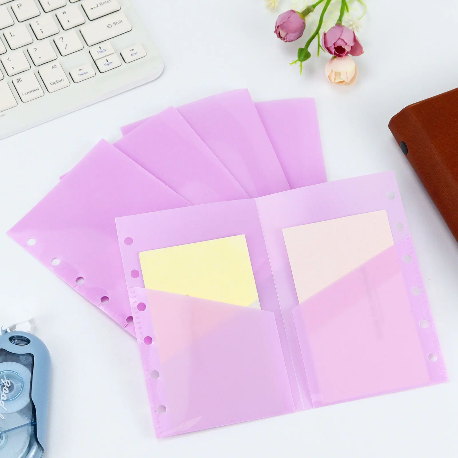 Carpeta-A6-de-doble-bolsillo-para-archivador-de-documentos-carpeta-para ...
