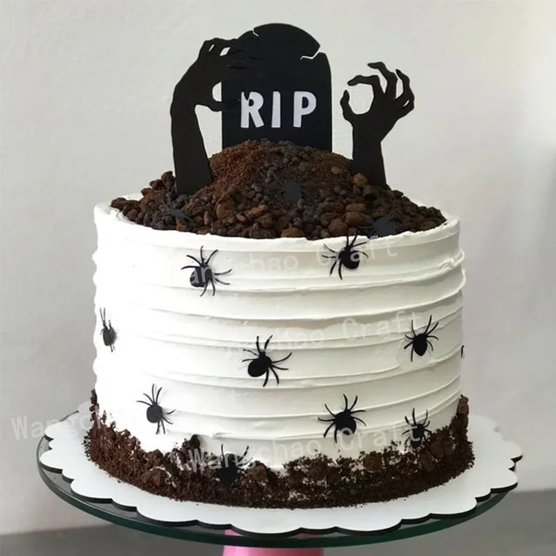 Zombie Halloween Cakes