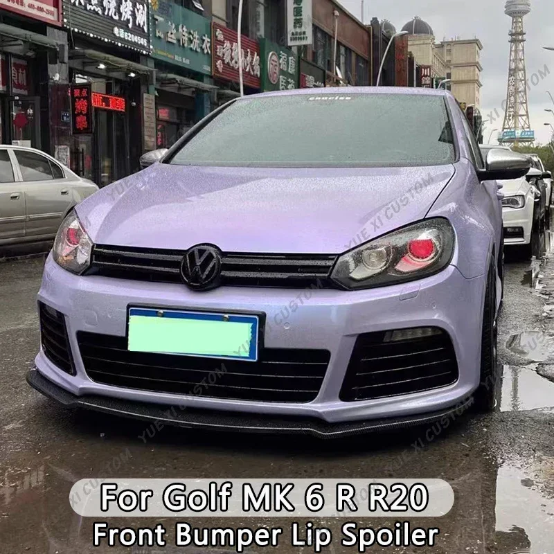 For-Volkswagen-Golf-MK6-R-R20-VW-Golf-6-2008-2013-Car-Front-Bumper-Lip ...