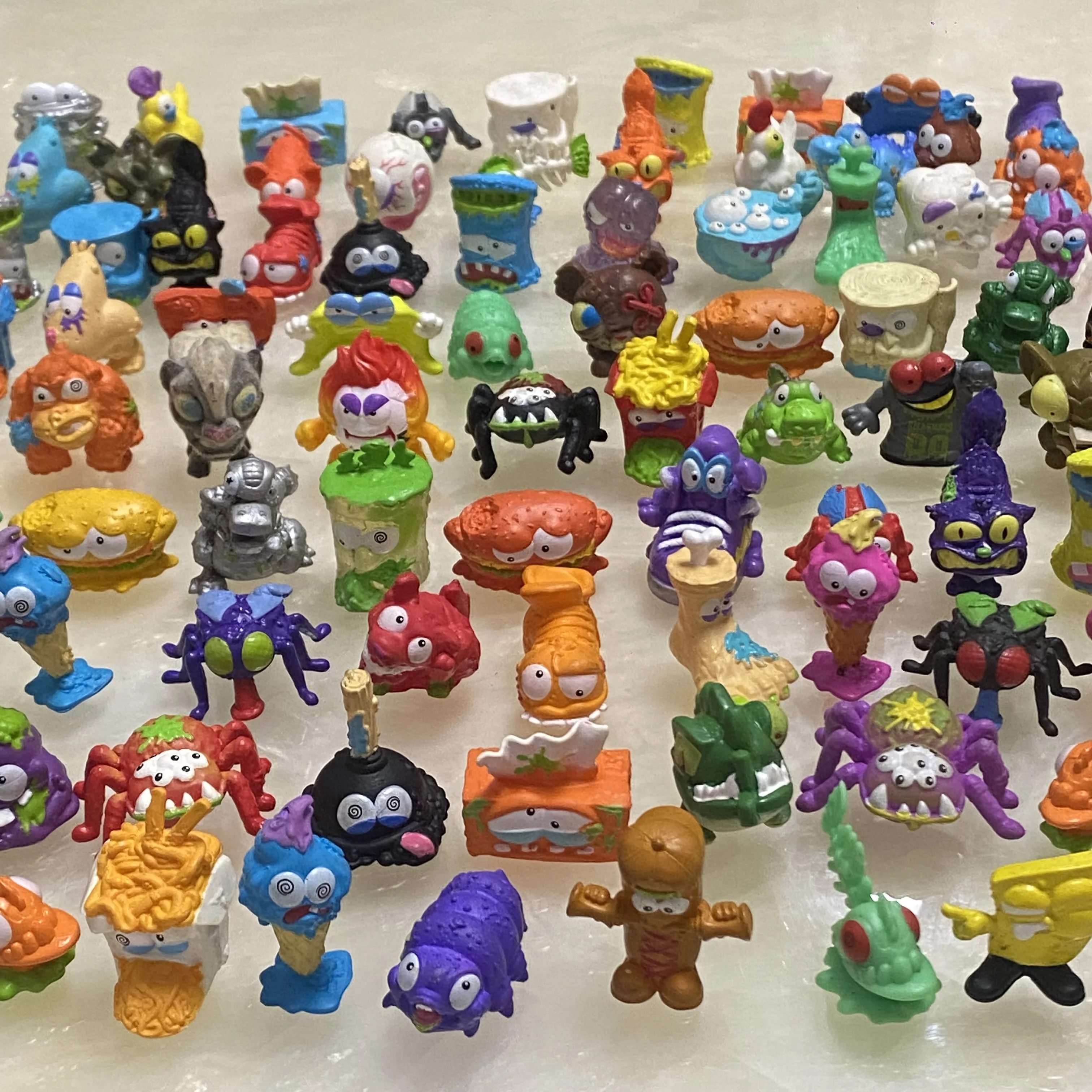 50Pcs-lot-Cartoon-Anime-Trash-Dolls-Action-Figures-3CM-Plastic-Model ...