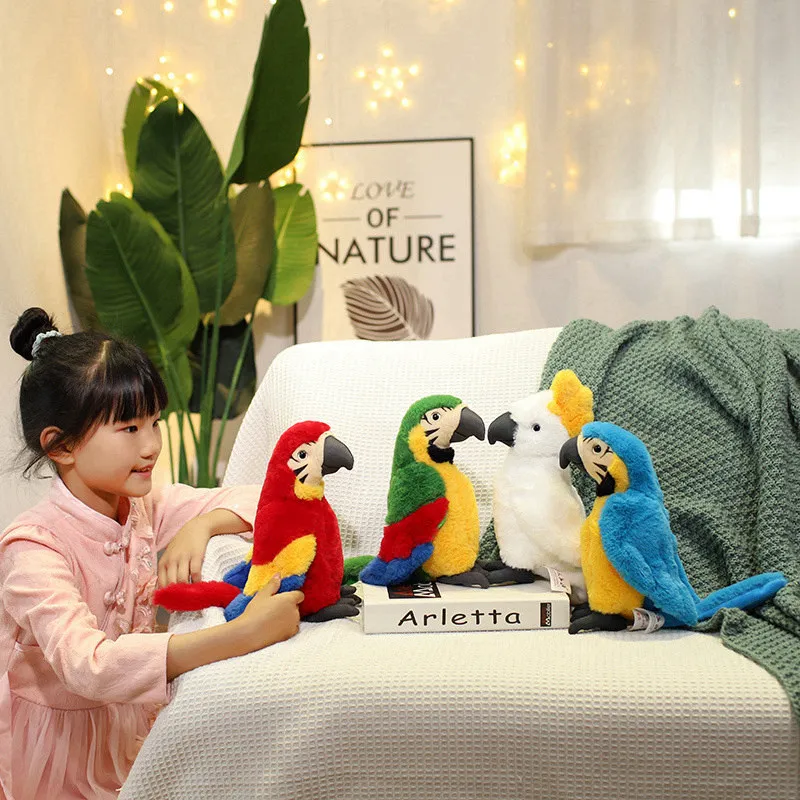25CM-Lifelike-Bright-Colorful-Parrot-Plush-Toys-Soft-Simulation-Wild ...