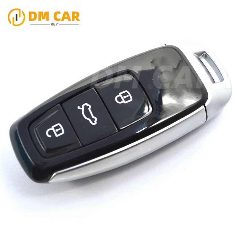 Replacement car key blank 3buttons for Audi A6 C8 A7 A8 Q8 2017-2020 ...