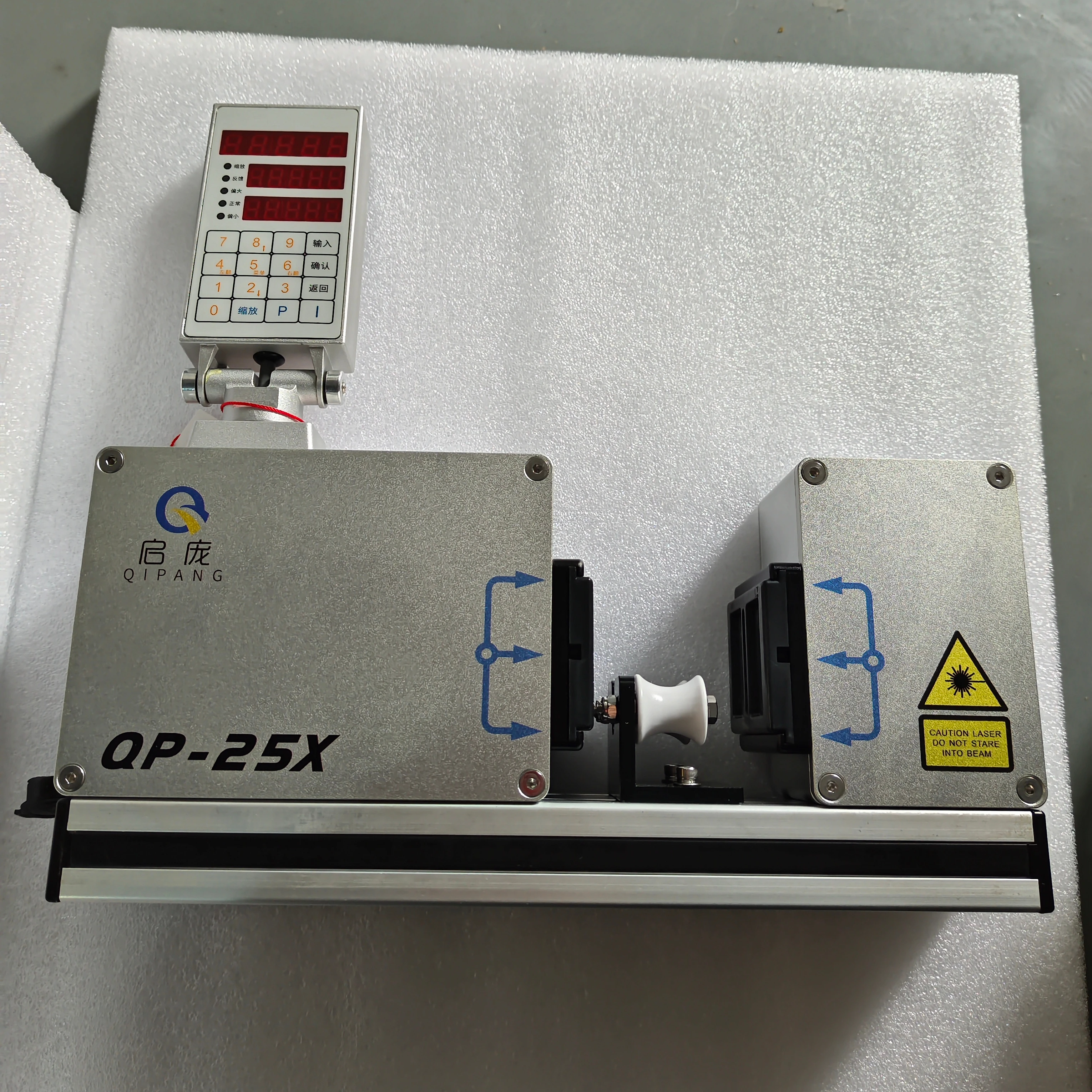 QP-25A 0.1-25mm High speed Single Phase Laser Caliper Digital Measuring ...