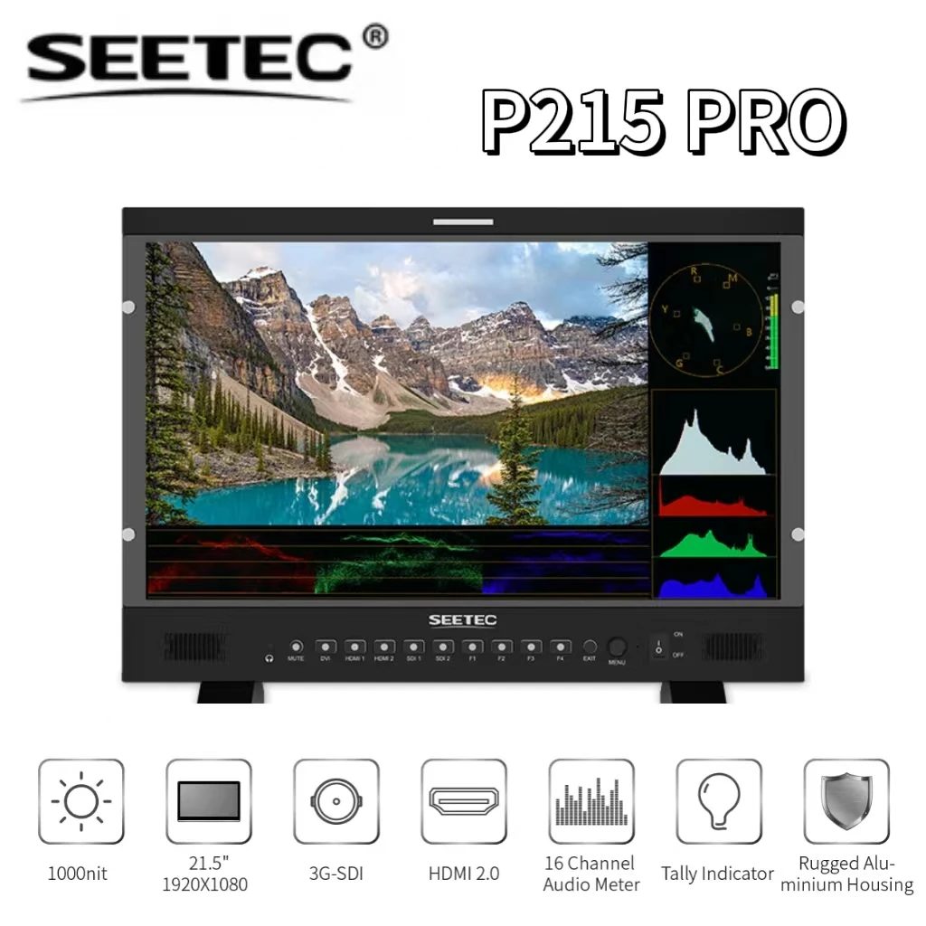 SEETEC-P215-PRO-21-5-inch-1000nit-High-Bright-Broadcast-Monitor-Full-HD ...