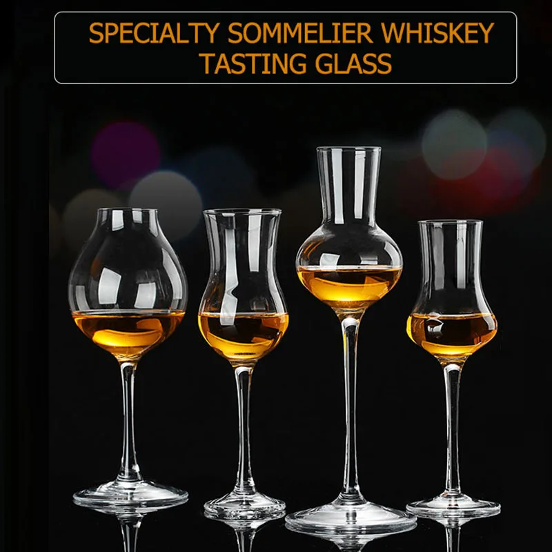 2PCS Whisky Copita Nosing Glass Britain Professional Bartender Tasting ...