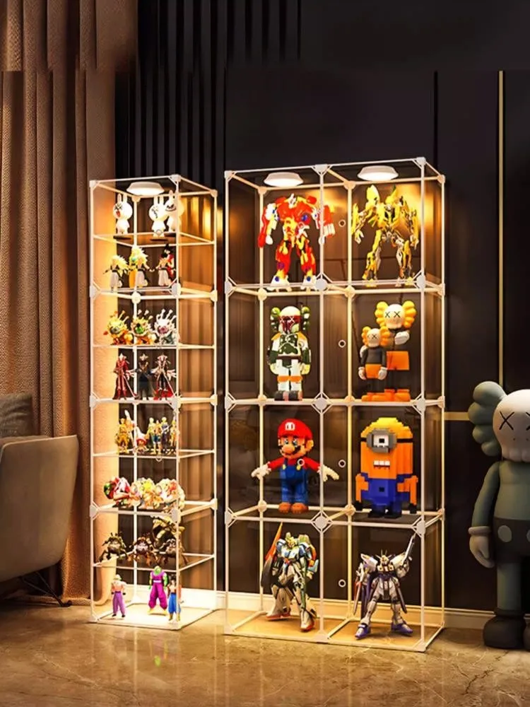 Figre-Model-Display-Cabinet-Animation-Toy-Storage-Box-Acrylic ...