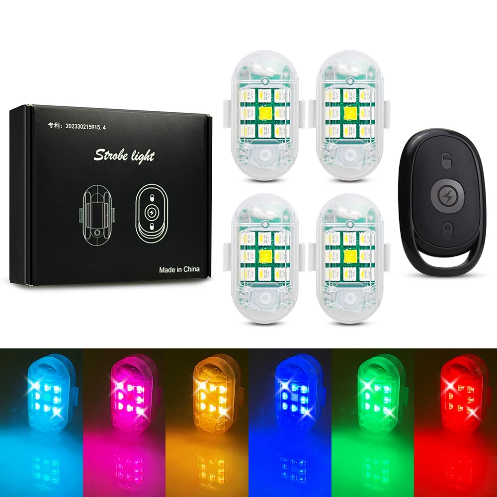 Remote-Control-Aircraft-LED-Strobe-Lights-Flash-Position-Wireless-Light ...